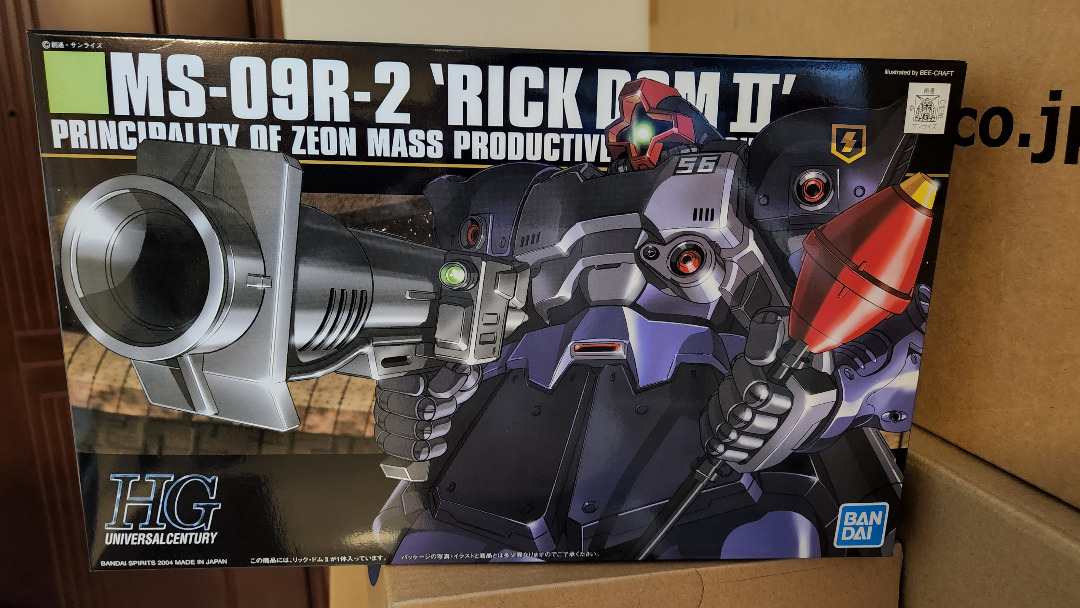 全新 BANDAI 高達 模型 GUNDAM HG 1/144 Hguc GTO HG MS-09R-2 RICK DOM II 力奇 大魔 ...