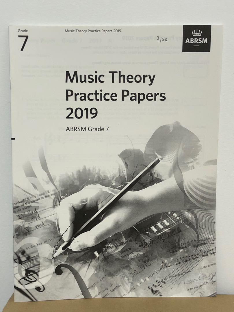ABRSM Grade 7 Theory Paper 2019, Hobbies & Toys, Music & Media, Music Scores on Carousell