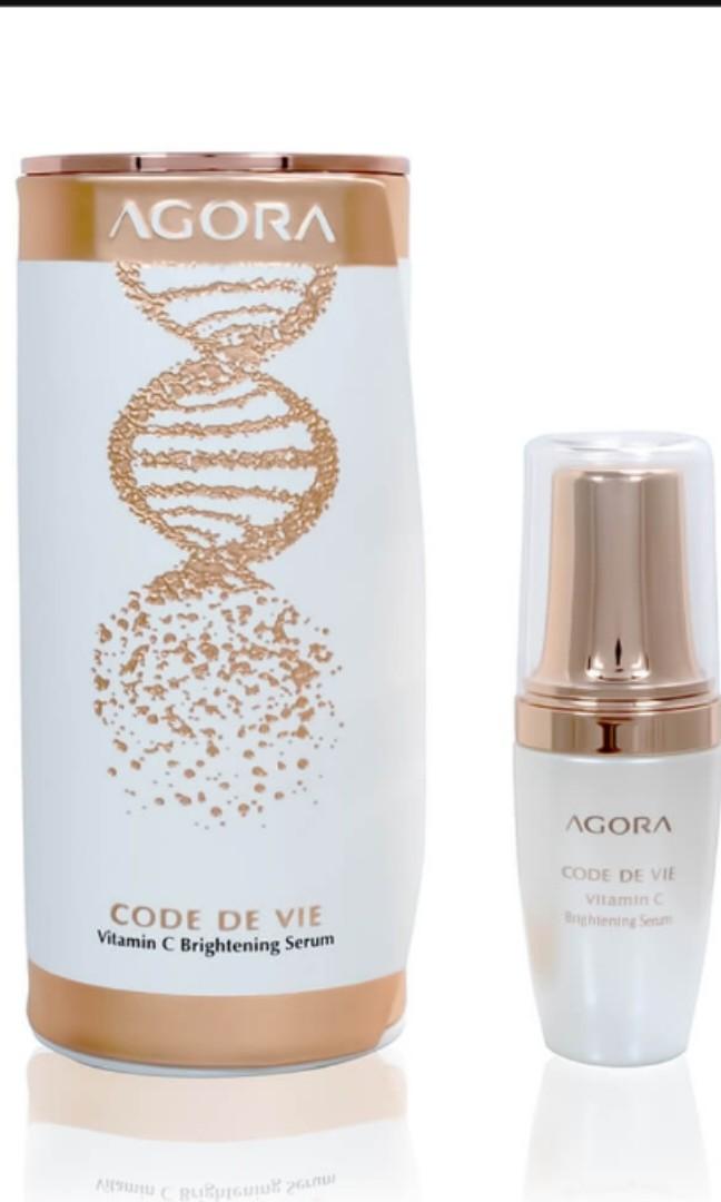 Agora Vitamin-C Brightening Serum & Advanced Gold Facial Peel, Beauty ...