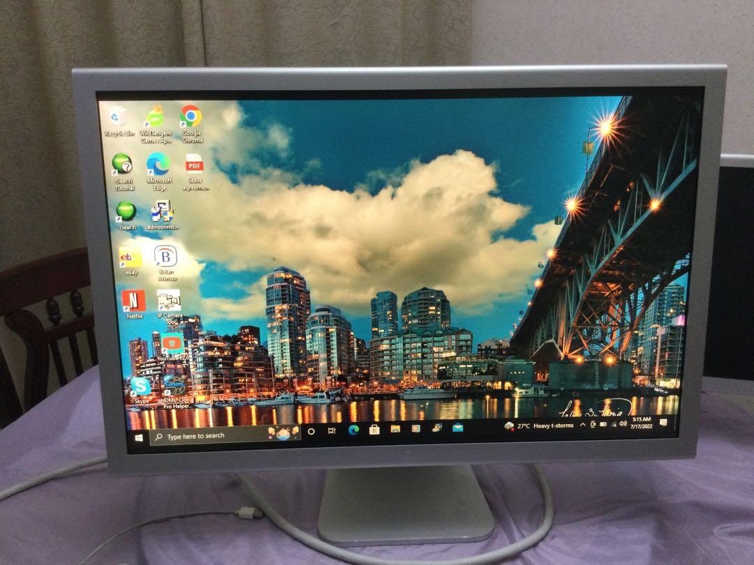 APPLE (A1083)CINEMA HD DISPLAY 30” W/ ORIG. 150 WATTS POWER SUPPLY ...
