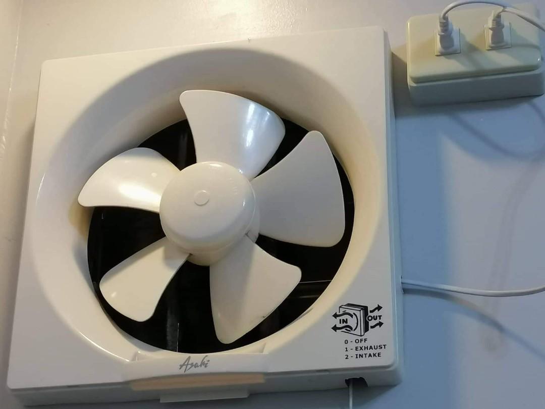 Asahi exhaust fan two way reversible, Furniture & Home Living, Lighting ...
