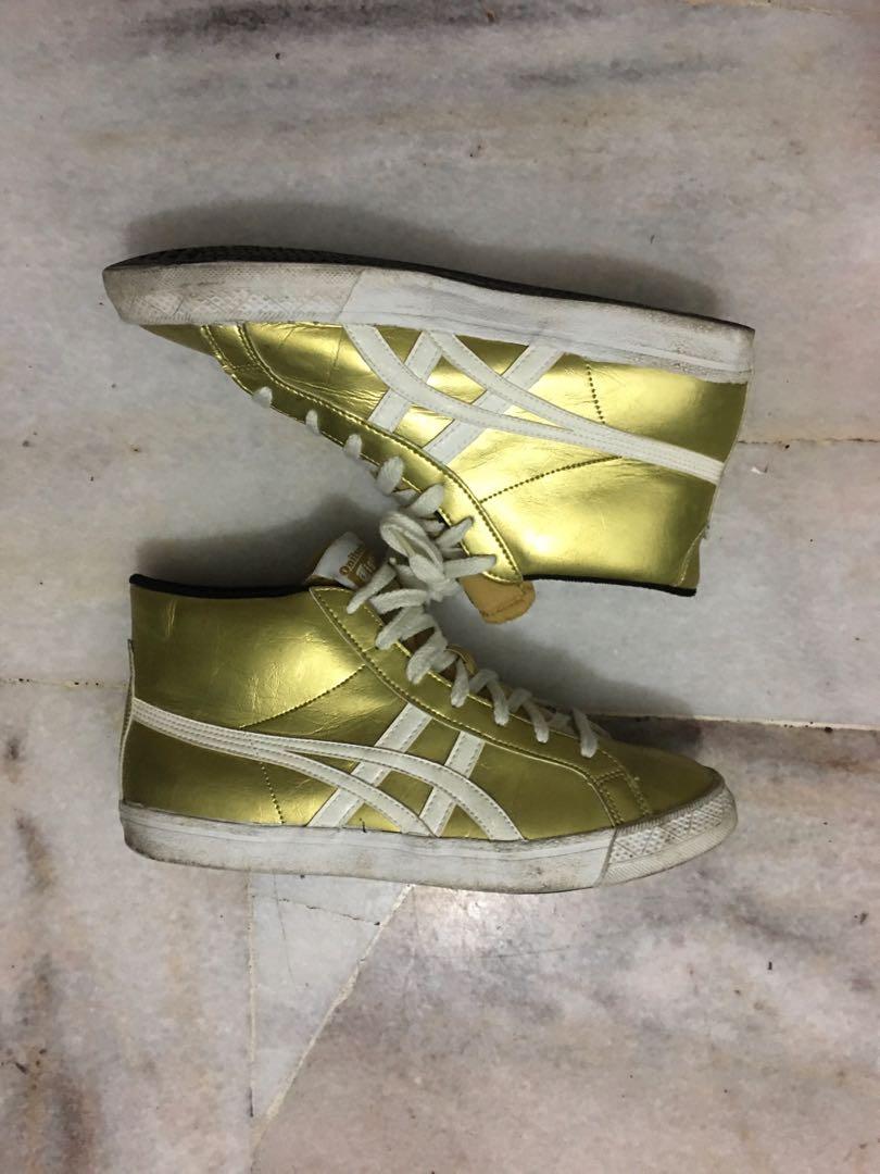 ASICS Tiger Gold sneakers, Men's Fashion, Footwear, Sneakers on Carousell