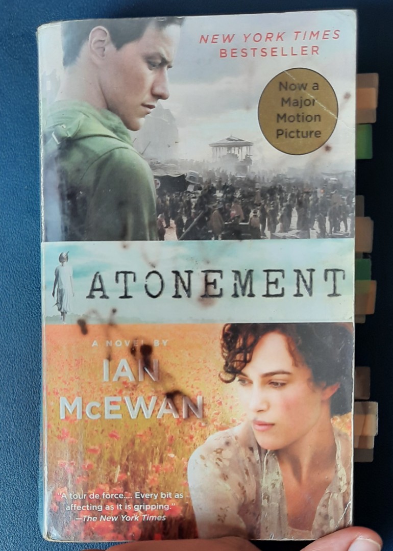 Atonement by Ian McEwan, Hobbies & Toys, Books & Magazines, Fiction ...