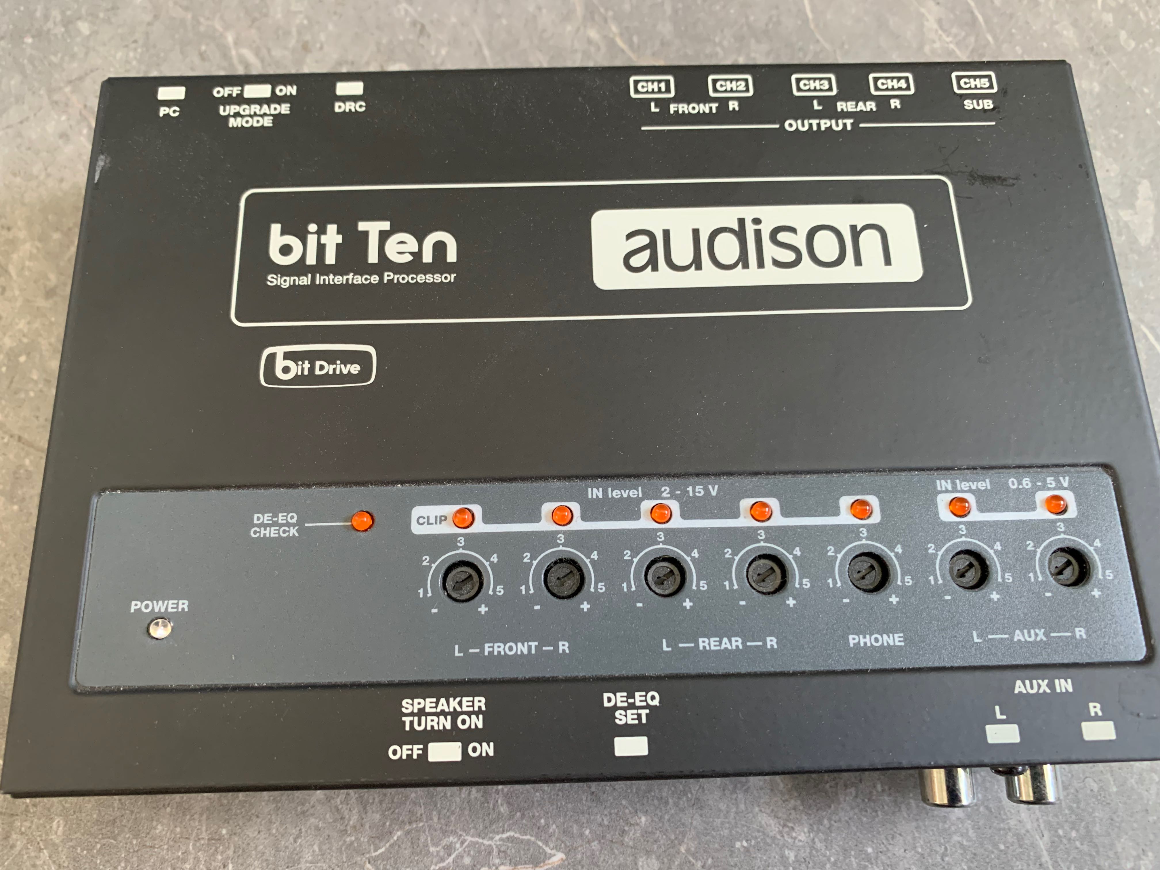 Audison Bit Ten DSP car audio processor, Car Accessories, Accessories ...