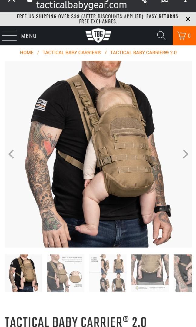 Tactical Baby Carrier TBG Brand, Babies & Kids, Going Out, Carriers ...