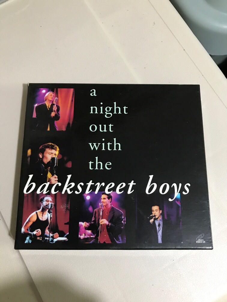 Backstreet Boys A night out with the backstreet boys CD+VCD, 興趣及遊戲, 音樂 ...