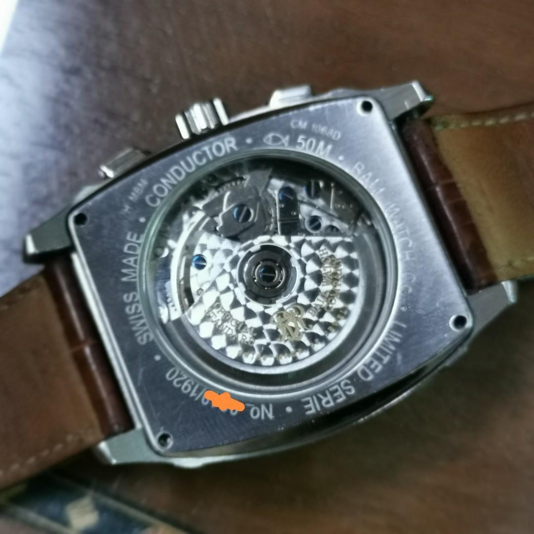 Ball Conductor Chronograph Limited Edition Ref: CM1068D, Luxury ...