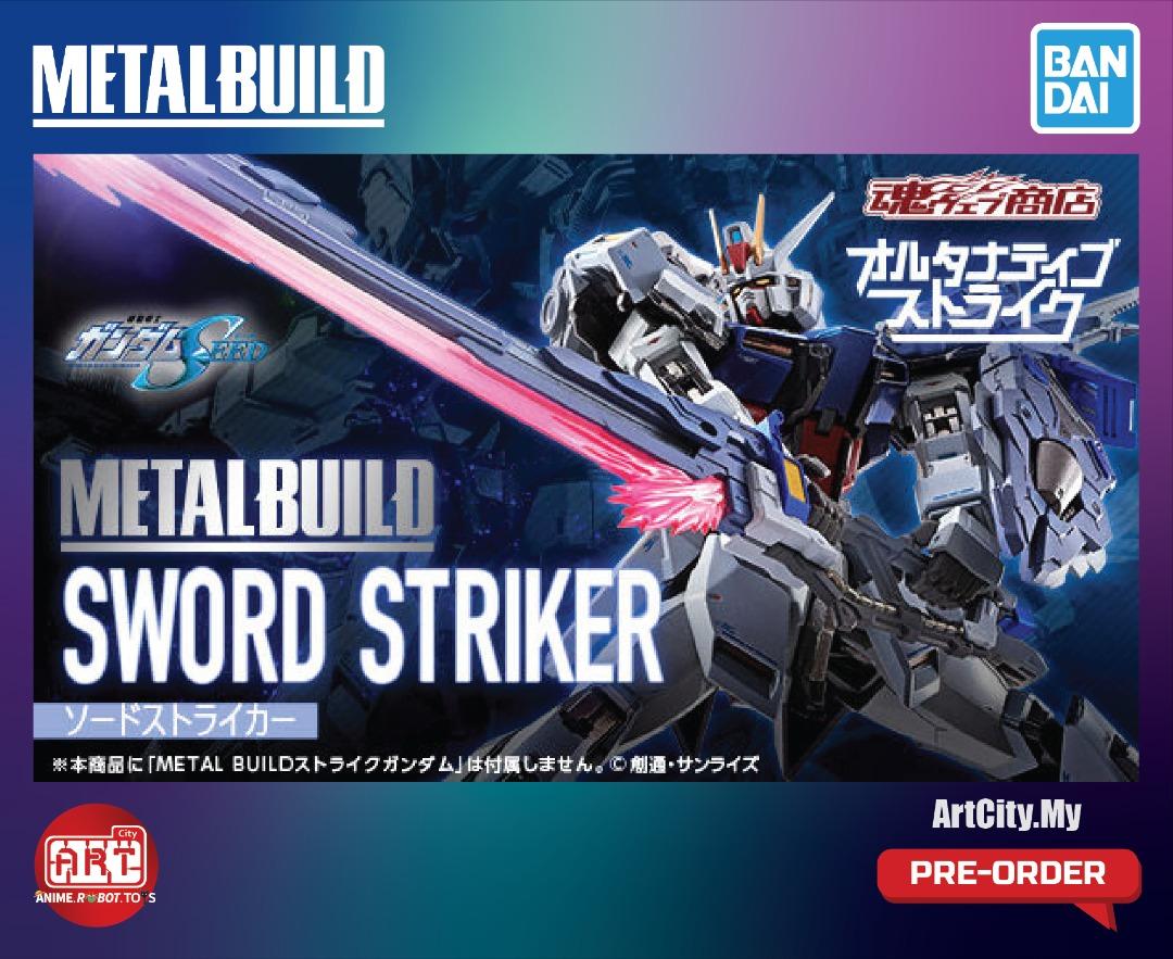 Bandai Metal Build - Gundam Strike - Sword Striker Weapon Pack - 10th Anniversary Ver. - 1/100 ...