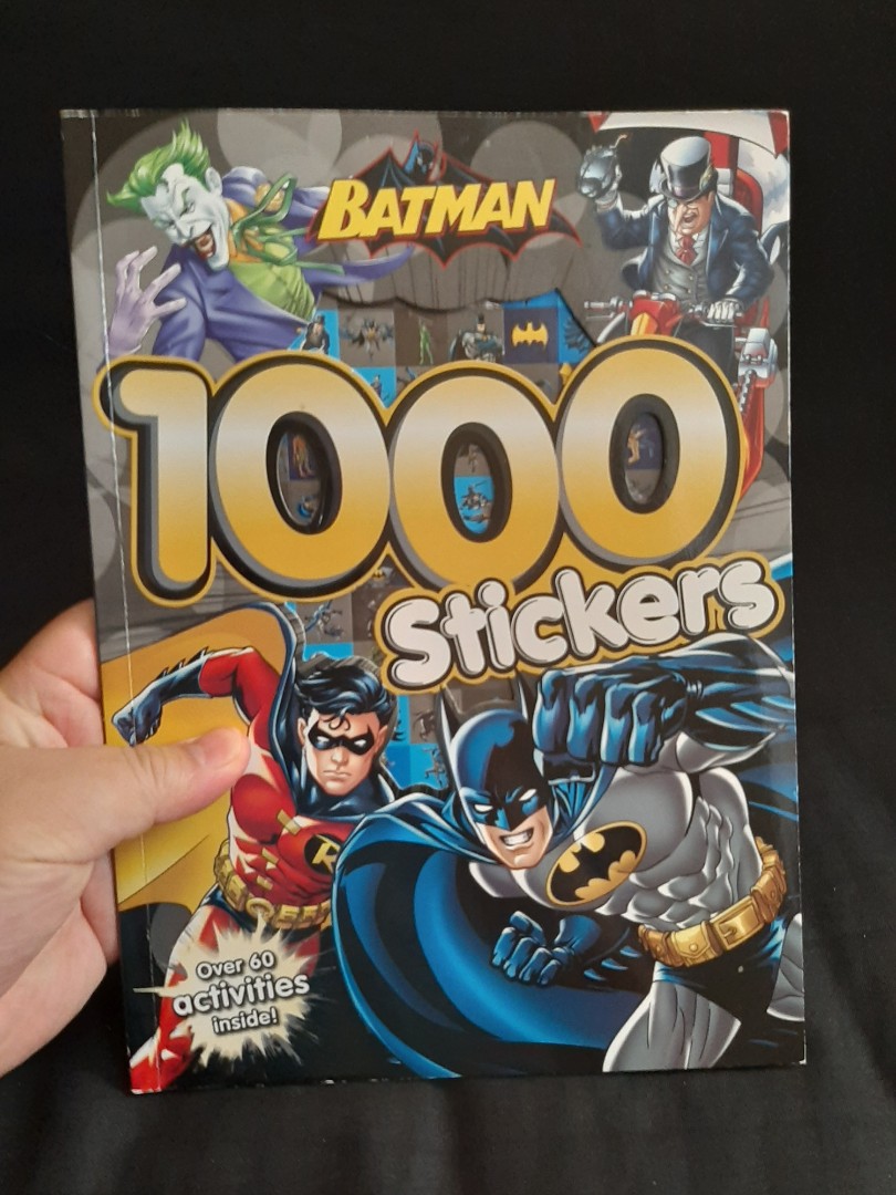 Batman activity book, Hobbies & Toys, Books & Magazines, Children's ...