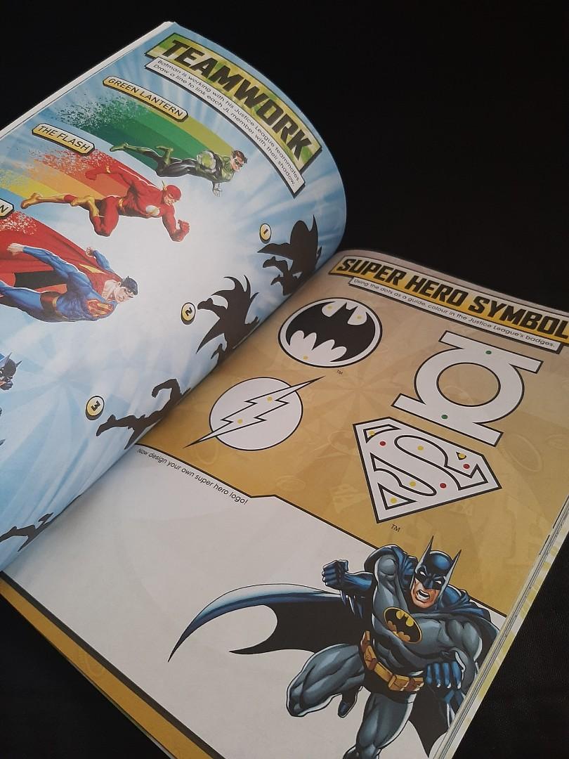 Batman activity book, Hobbies & Toys, Books & Magazines, Children's ...