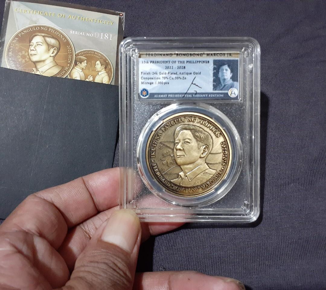 Special Edition BBM Commemorative Coin Medal Father and Son series ...