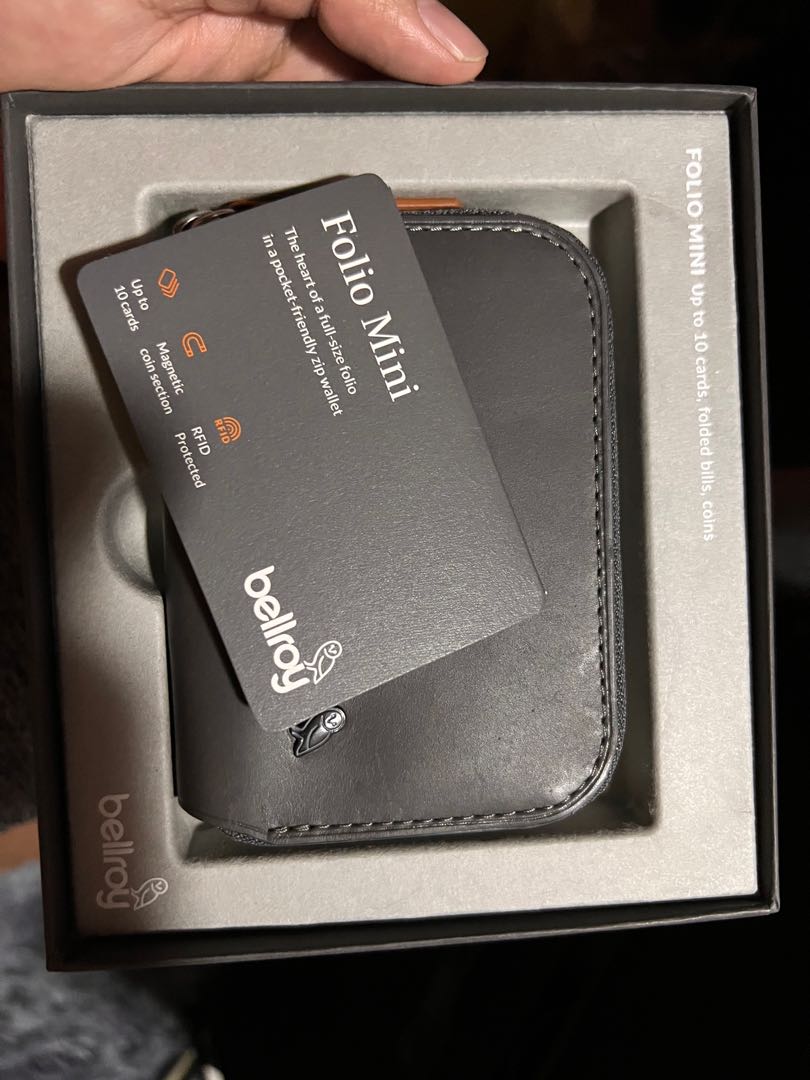 BELLROY Folio Mini Wallet, Men's Fashion, Watches & Accessories ...