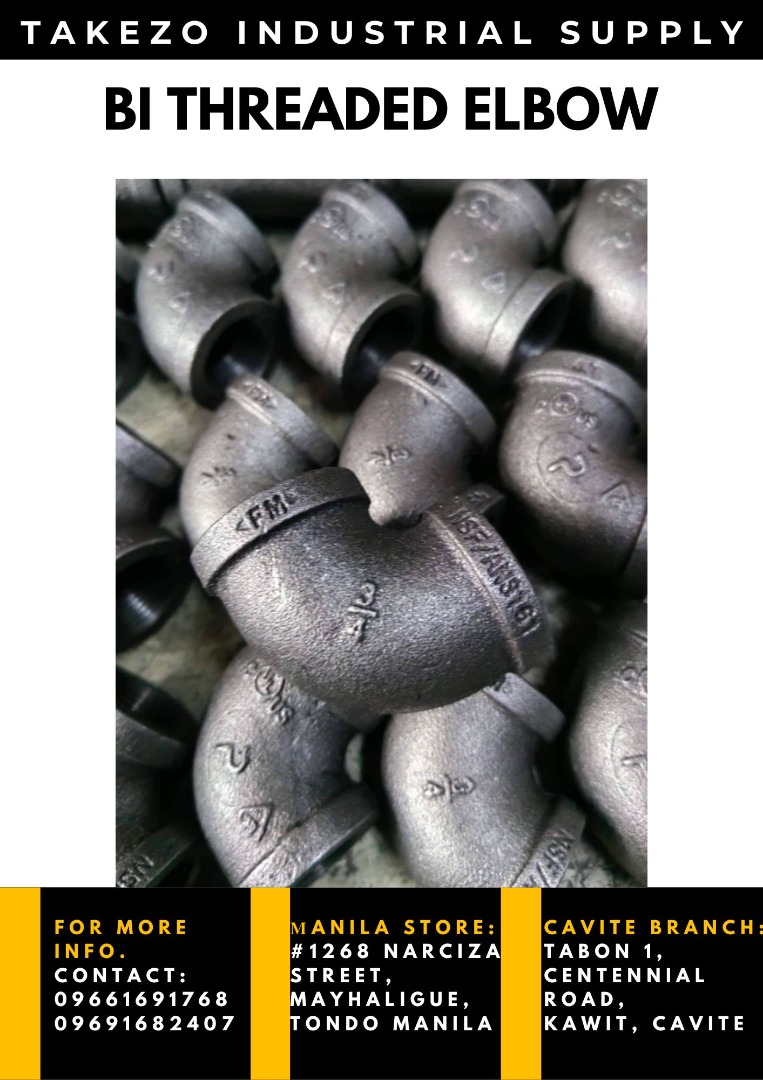 BI Threaded Elbow, Commercial & Industrial, Industrial Equipment on ...