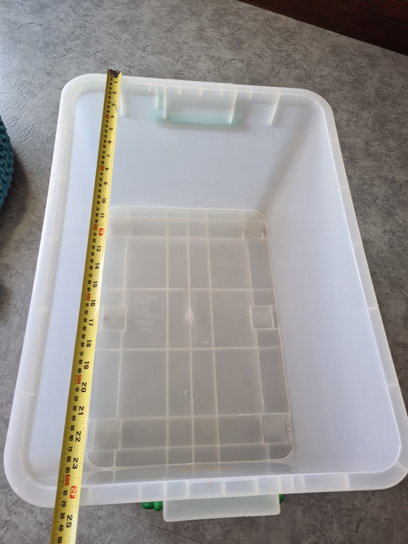 Big toyogo box with wheel, Furniture & Home Living, Home Improvement ...