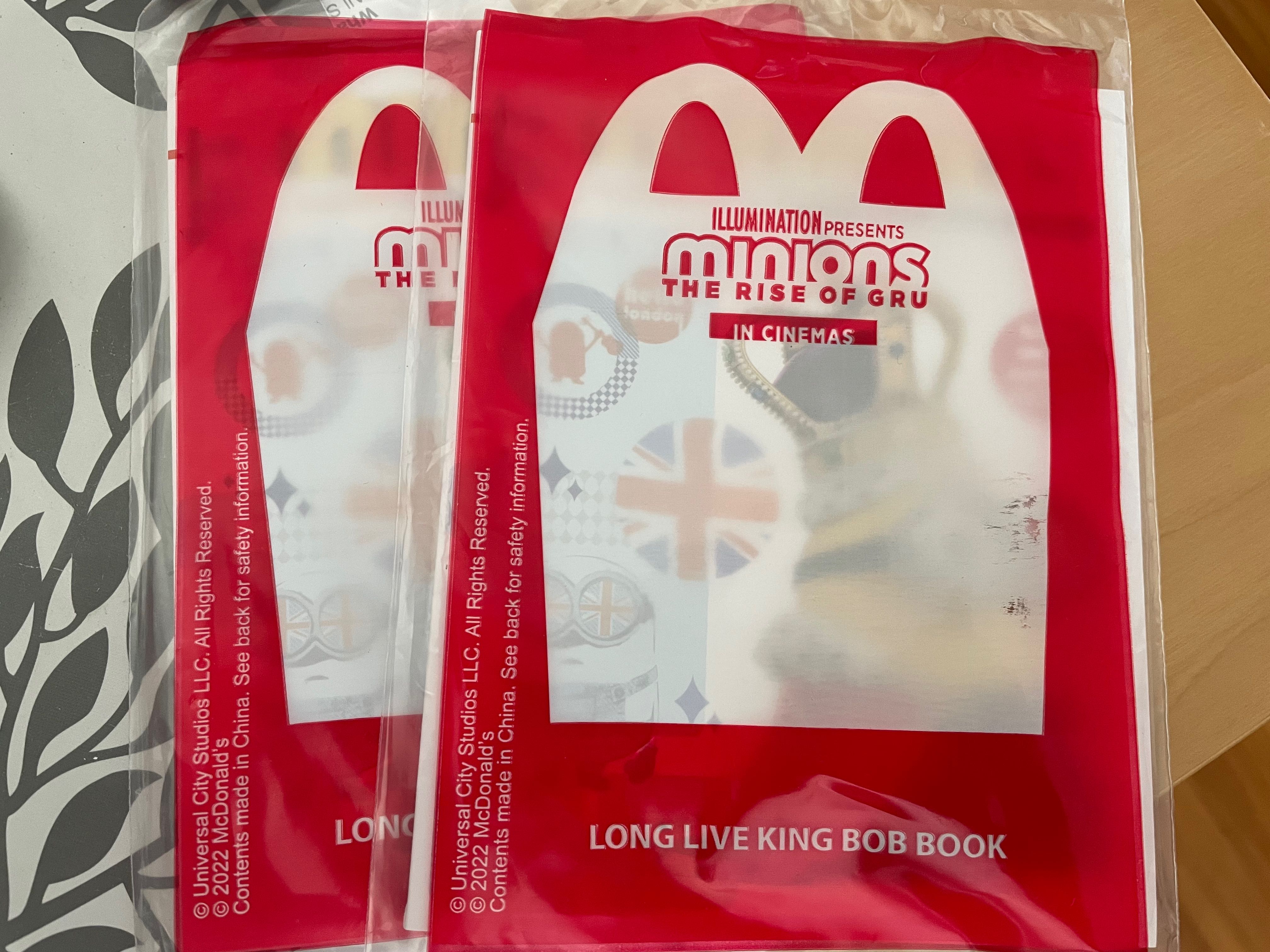 BNIB Macdonalds Minion books, Hobbies & Toys, Books & Magazines ...