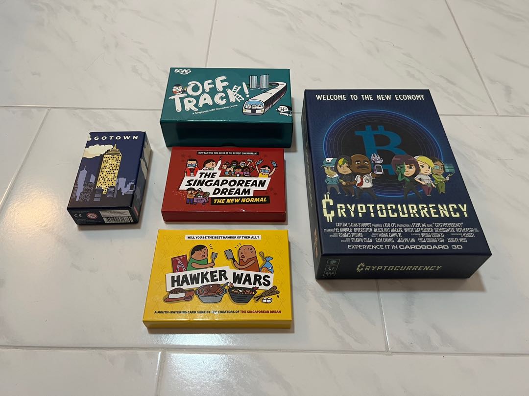 Authentic Board Games Bundle, Hobbies & Toys, Toys & Games on Carousell