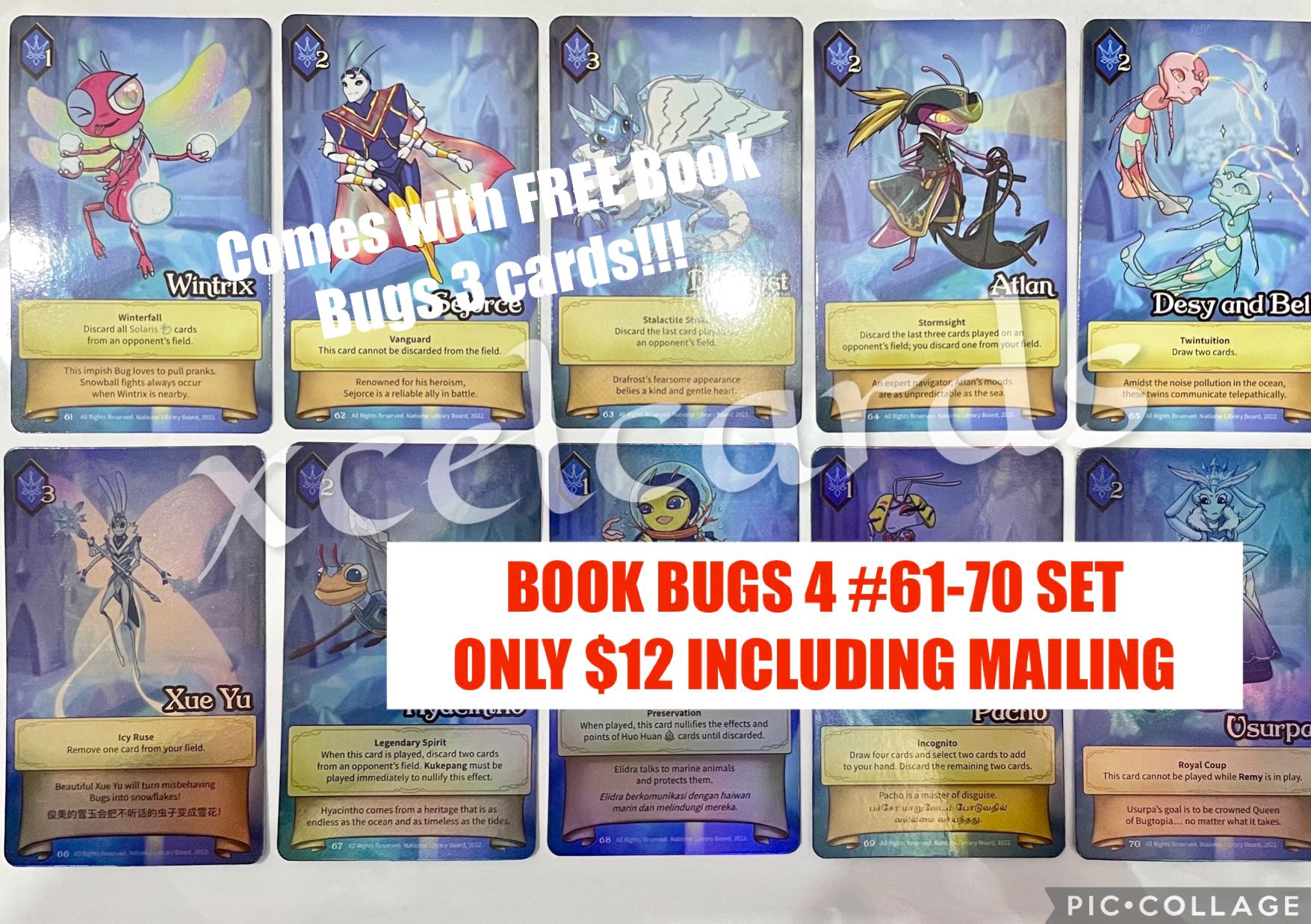 Book Bugs 4 #61-70 JULY RELEASE FULL SET 2022, Hobbies & Toys, Toys ...