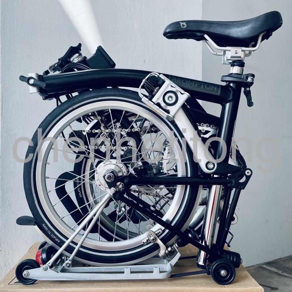 Brompton P6R Dynamo in Classic Black in Mint Condition, Sports ...