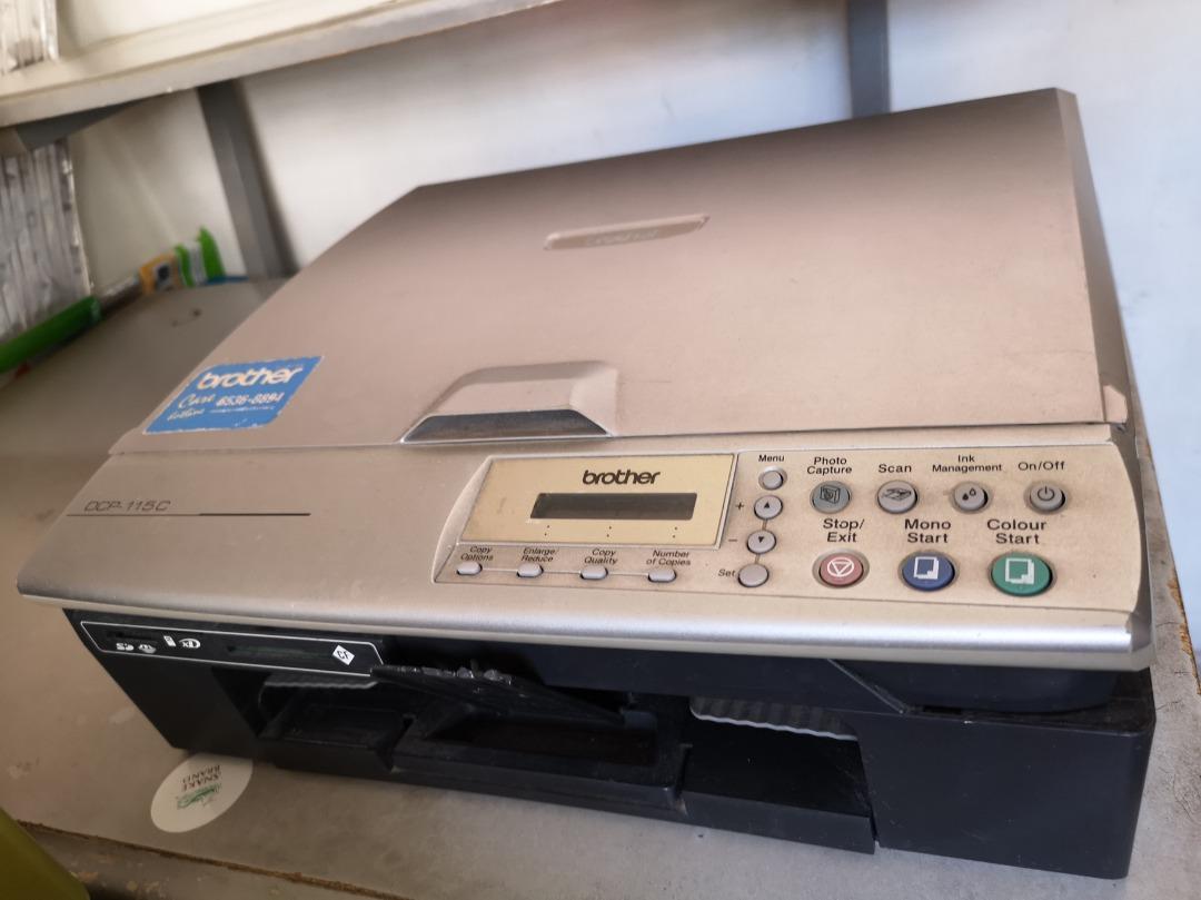 Brother brand scanner DCP-115C, Computers & Tech, Printers, Scanners ...