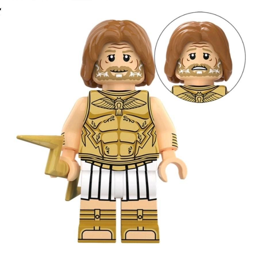 Building Blocks Zeus Minifigure (Lego Compatible), Hobbies & Toys, Toys ...