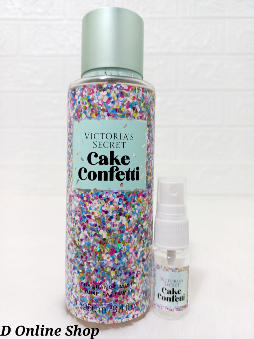 Cake Confetti by Victoria's Secret 10ml Mini Size Mist (Rare), Beauty ...