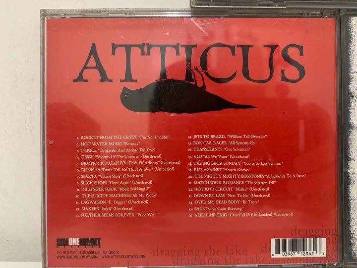 [CD] Dragging The Lake I, II & III - Atticus, Hobbies & Toys, Music ...