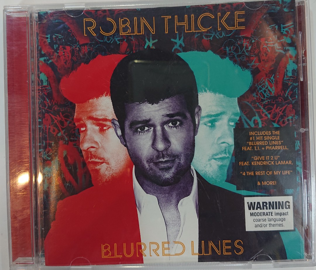 Cd Robin thick blurred lines, 興趣及遊戲, 音樂、樂器 & 配件, 音樂與媒體 - CD 及 DVD ...