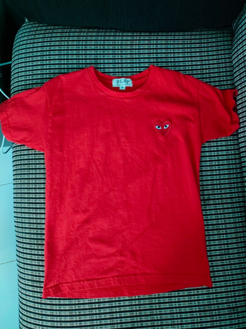 CDG Play red logo, Babies & Kids, Babies & Kids Fashion on Carousell