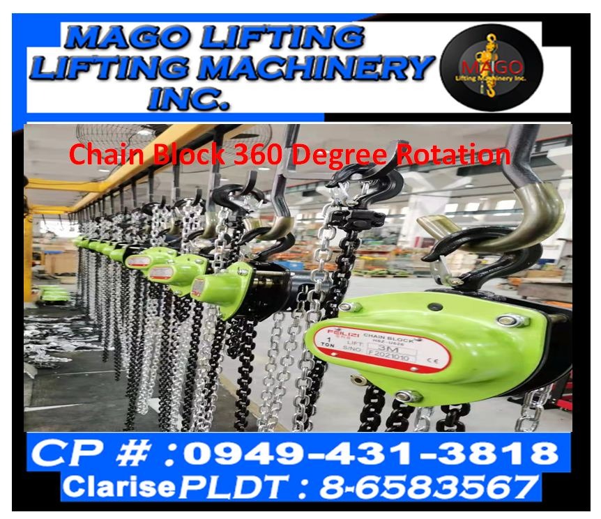 Chain Block 360 Degree Rotation, Commercial & Industrial, Industrial ...