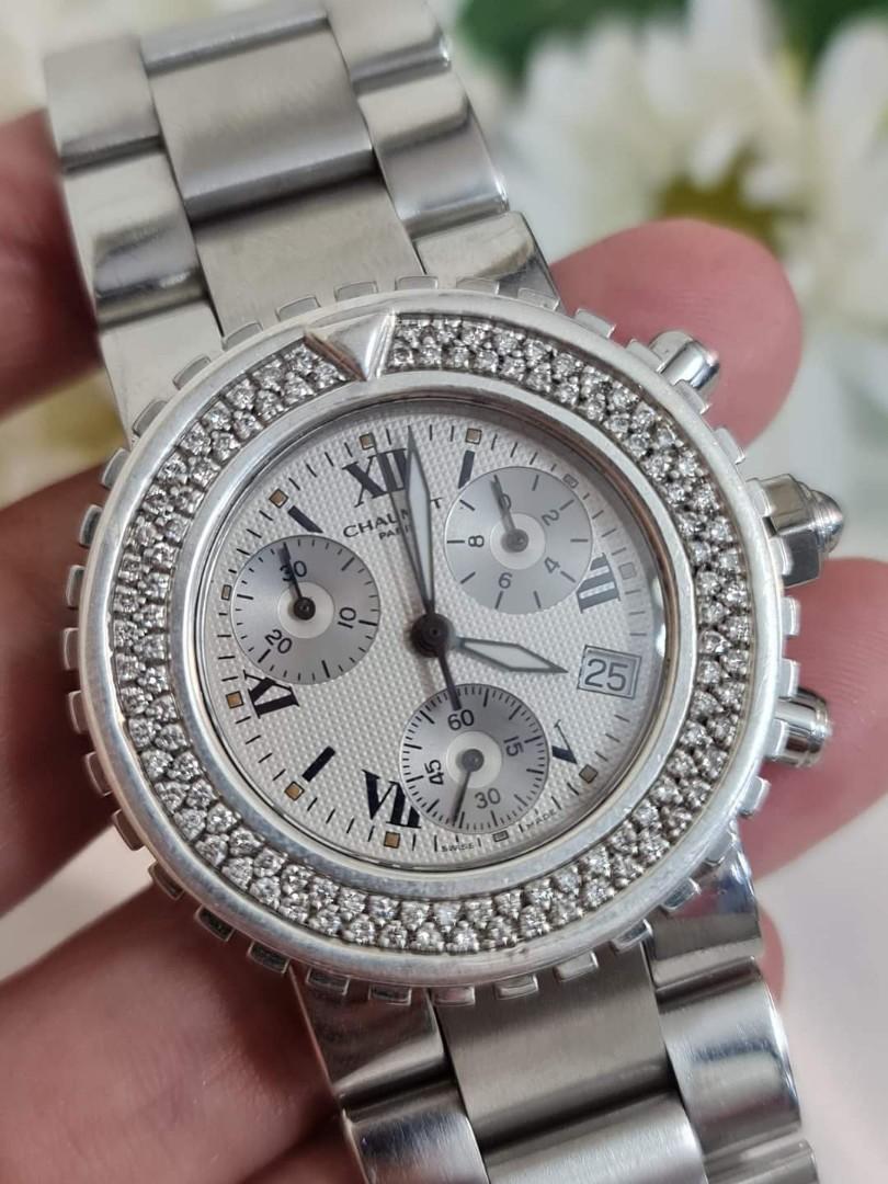 Chaumet diamonds watch, Luxury, Watches on Carousell