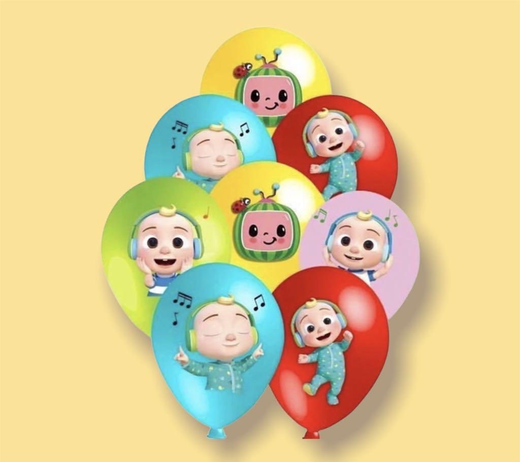 Cocomelon Balloon Set (15 pcs), Hobbies & Toys, Stationary & Craft ...