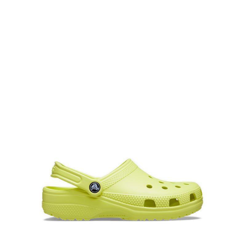 Crocs Classic Citrus Unisex Clog - Light Green, Fesyen Pria, Sepatu ...