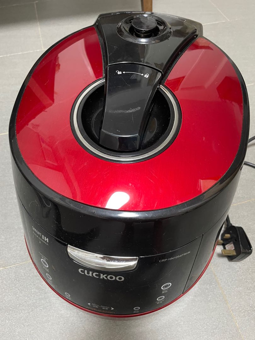 Cuckoo 福庫 CRP-HN1054FRHK 1.8公升 IH Pressure 多元智能飯煲, 家庭電器, 廚房電器, 鍋具 ...