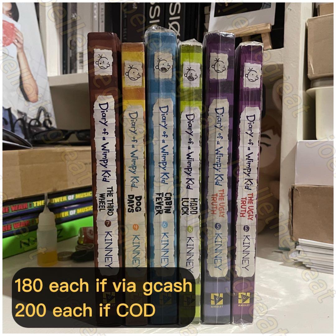 Diary of A Wimpy Kid Hardbound and Softbound preloved second hand book ...