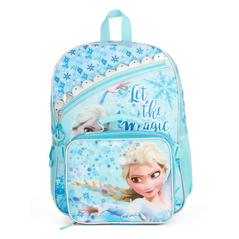 Disney Frozen Icy Elsa Backpack With Lunchbag, Hobbies & Toys ...