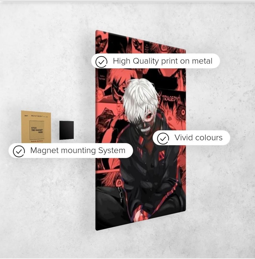 Displate Attack on Titan (AOT) Metal Poster, Furniture & Home Living ...