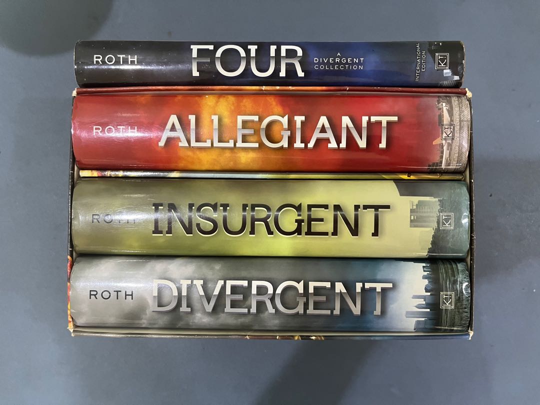 Divergent Boxed Set and Four by Veronica Roth (Hardcover), Hobbies ...