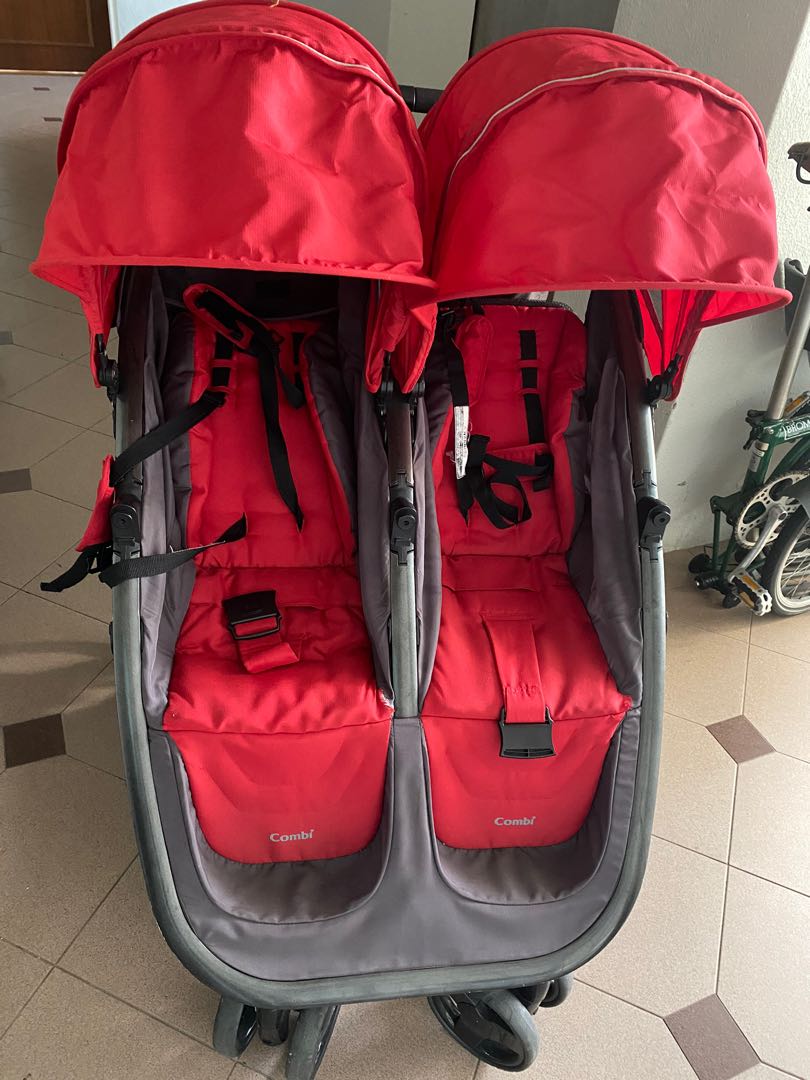 Double stroller - Combi, Babies & Kids, Going Out, Strollers on Carousell