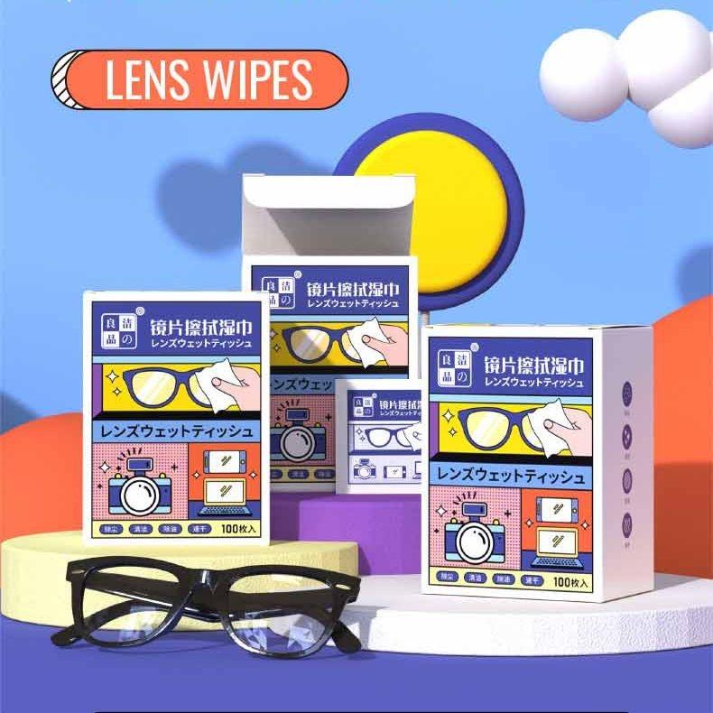 eDSLRs SG Lens Cleaning Wipes Alcohol Spectacle Wet Wipe 200pcs Pre ...