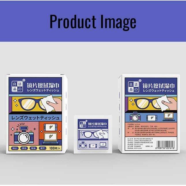 eDSLRs SG Lens Cleaning Wipes Alcohol Spectacle Wet Wipe 200pcs Pre ...