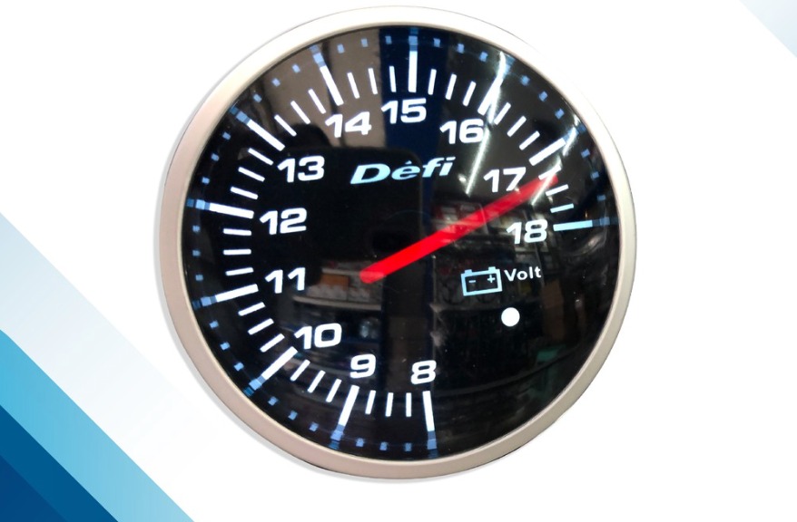 ELECTROVOX Volt Meter Defi Gauge, Car Parts & Accessories, Body Parts ...