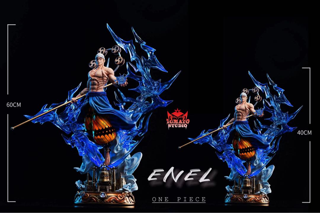 【PO】Enel God of Skypiea GK Figure Tomato Studio One Piece, Hobbies ...