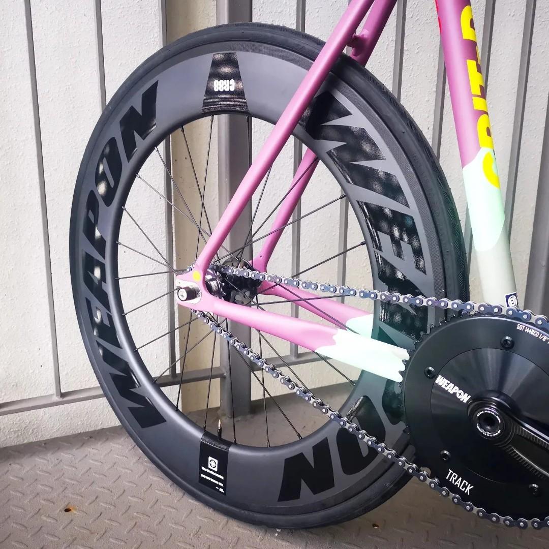 Engine11 fixie / fixed gear / single speed bike - crit-D 2022 (frameset ...