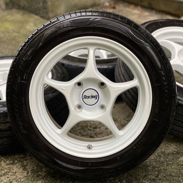 enkei rpo1 15 inch sports rim satria neo tyre 70%, Auto Accessories on ...