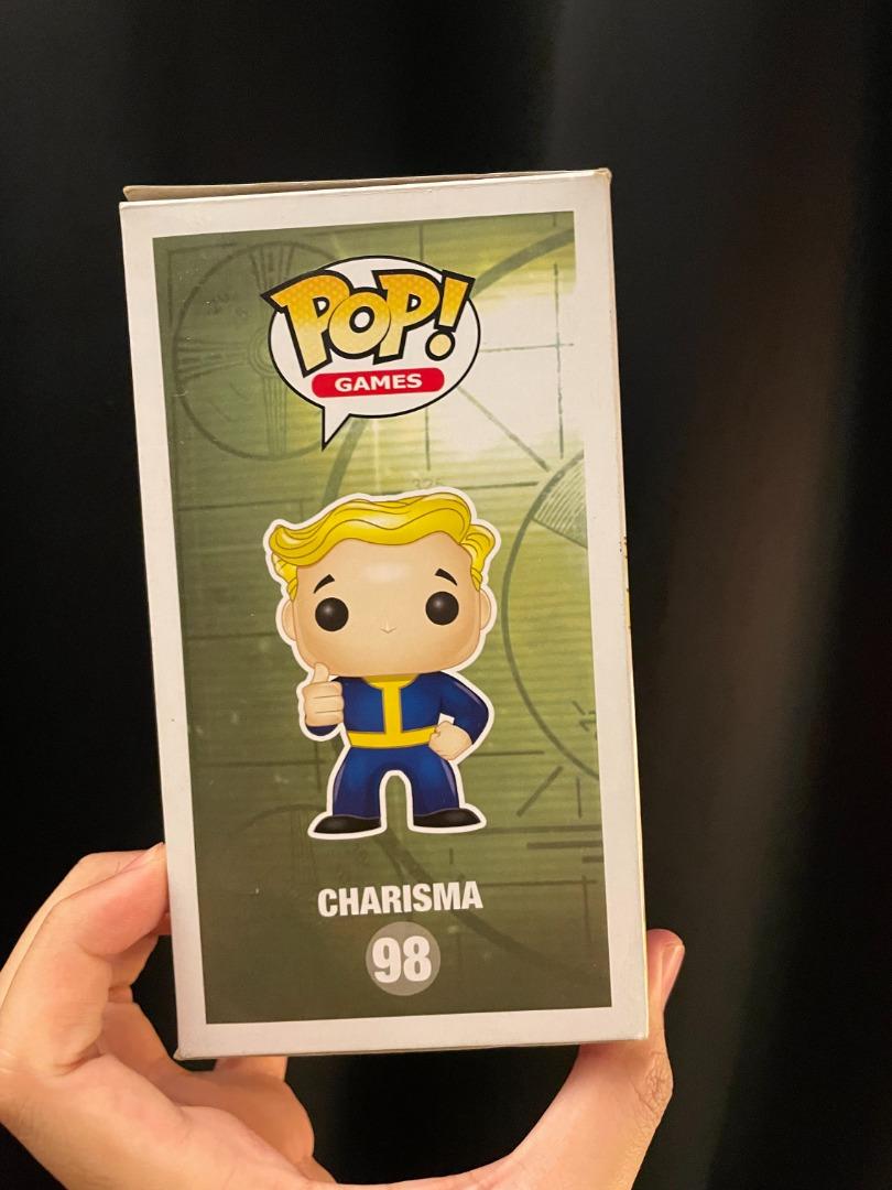 Fallout Vault Boy Funko Pop #98 - Charisma (Hot Topic Limited Edition ...