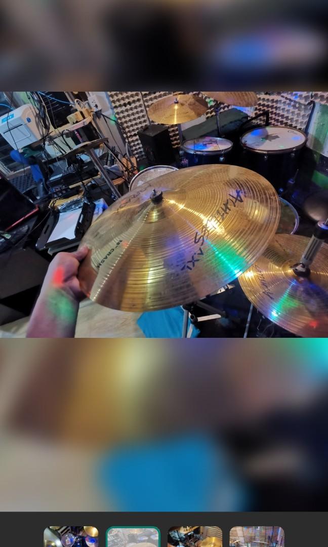 Fernando Drum set with 6 pcs Achiles Cymbal Set, Hobbies & Toys, Music ...