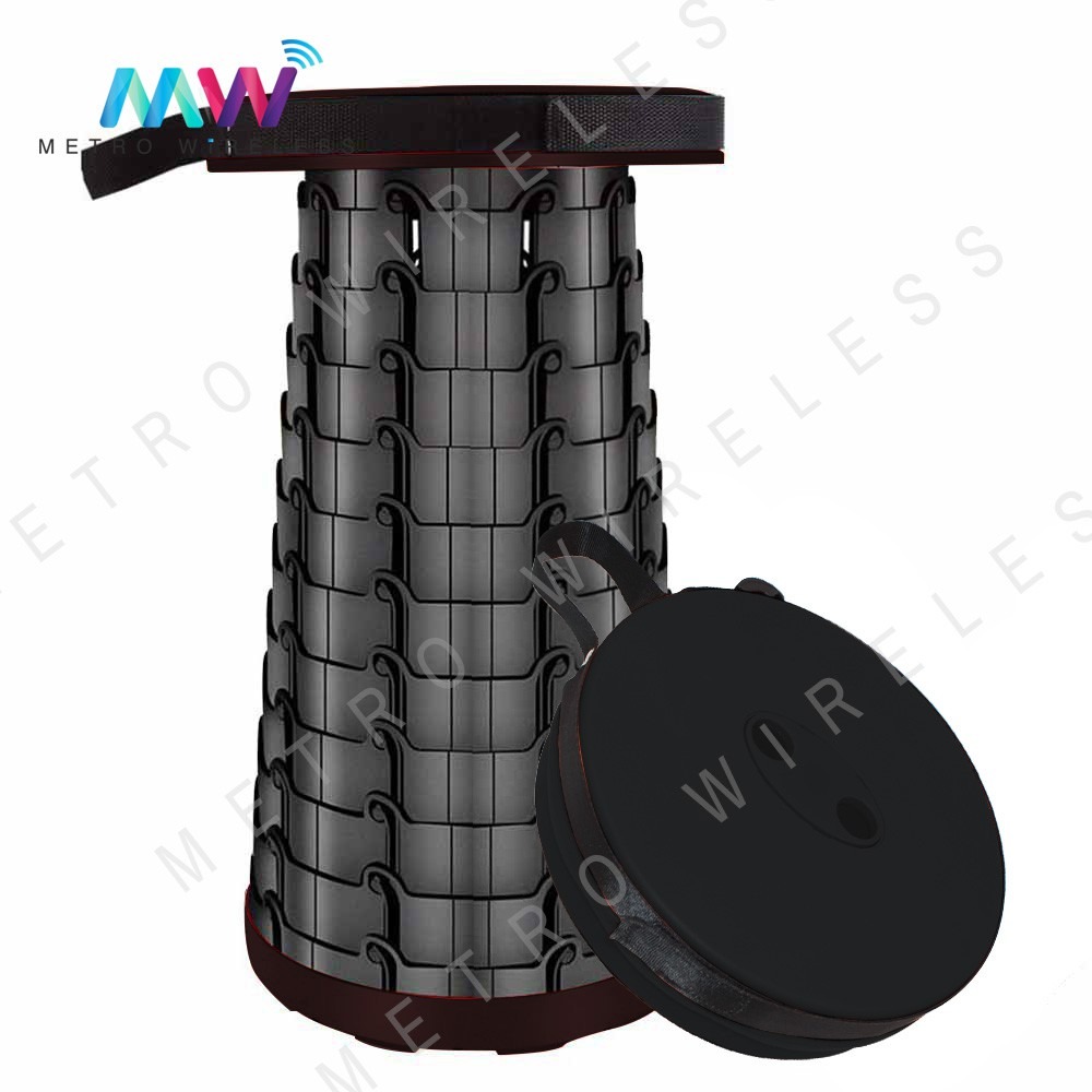 Foldable Extension Stool Telescopic Collapsible Folding Outdoor Camping ...