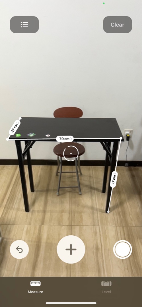 Folding desk and folding chair set, Furniture & Home Living, Bathroom ...