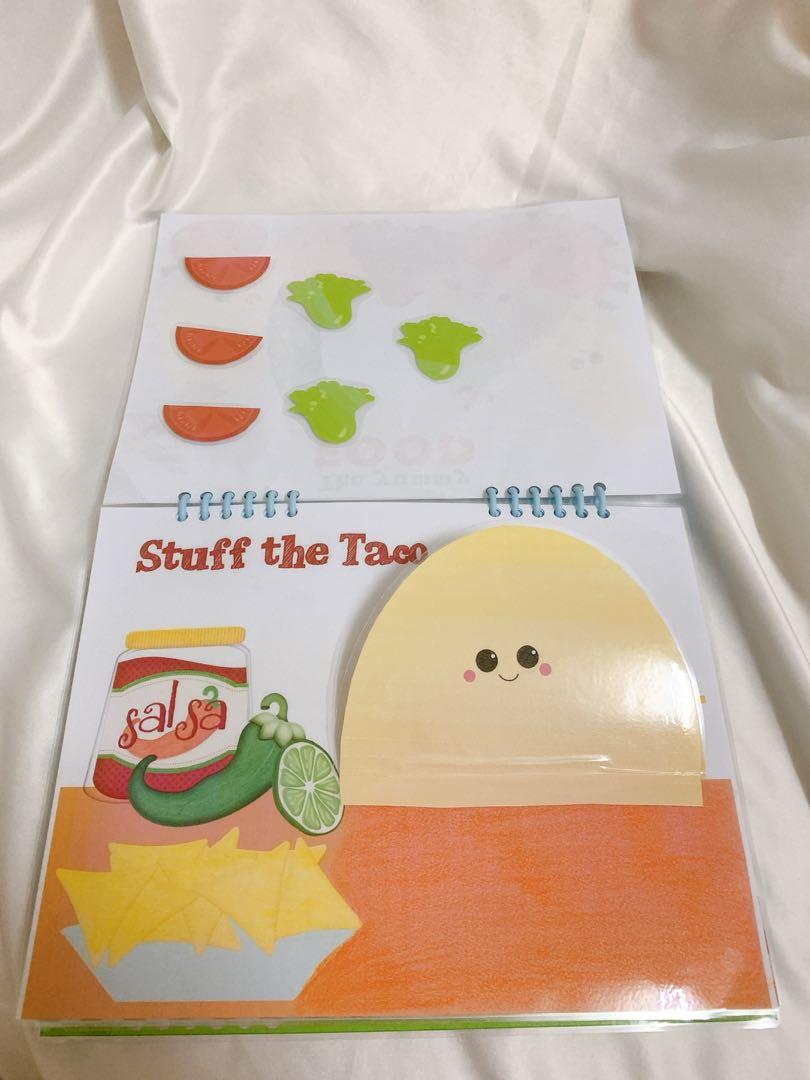 Food Busy book / Food quite book, Hobbies & Toys, Books & Magazines ...