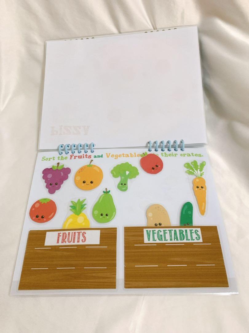 Food Busy book / Food quite book, Hobbies & Toys, Books & Magazines ...